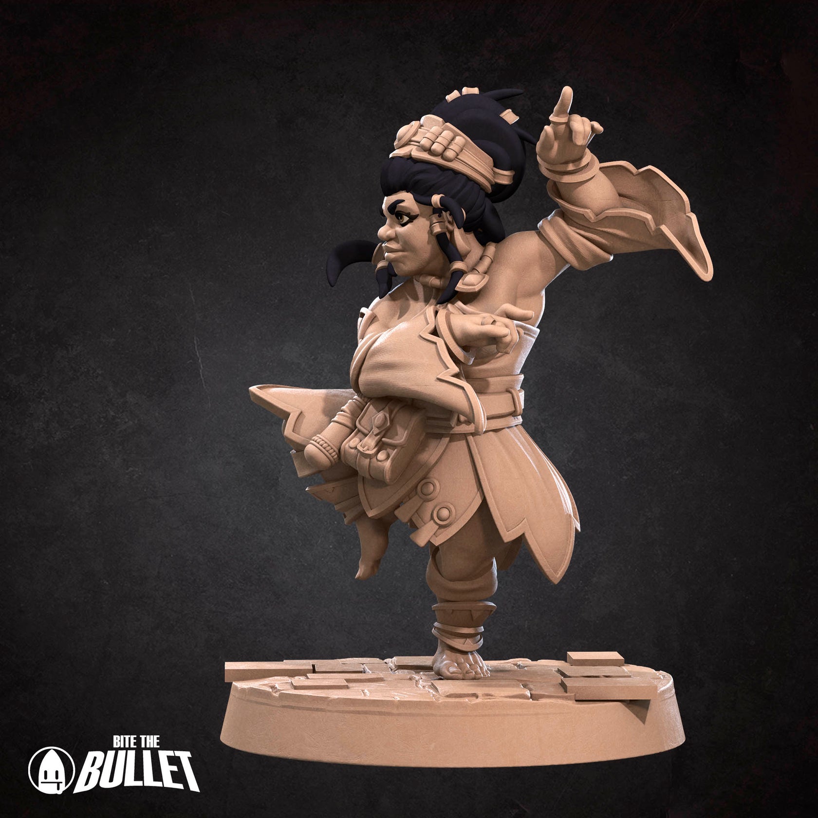 Dwarf Monk – Bite the Bullet Studio