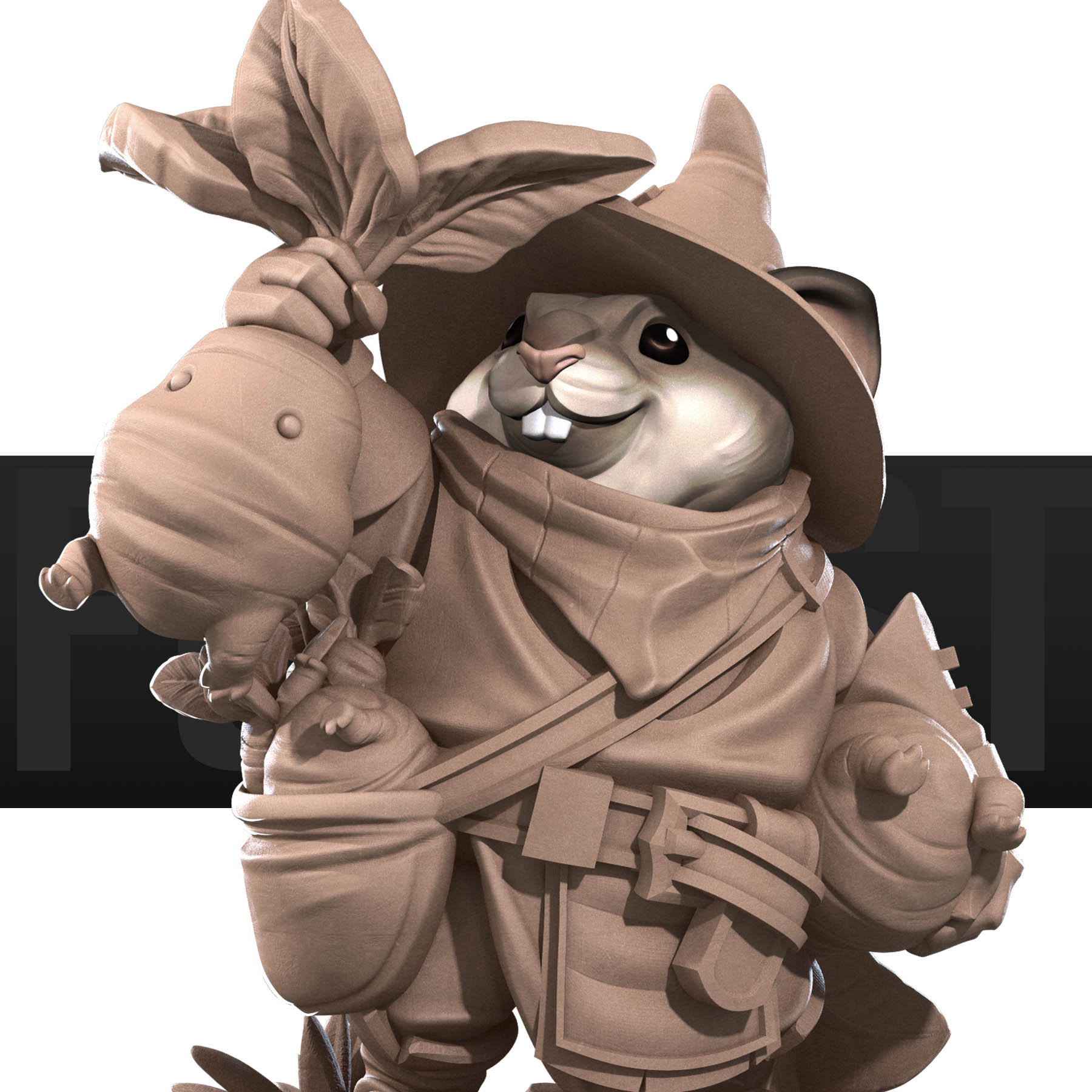 Mousefolk Farmer – Bite the Bullet Studio