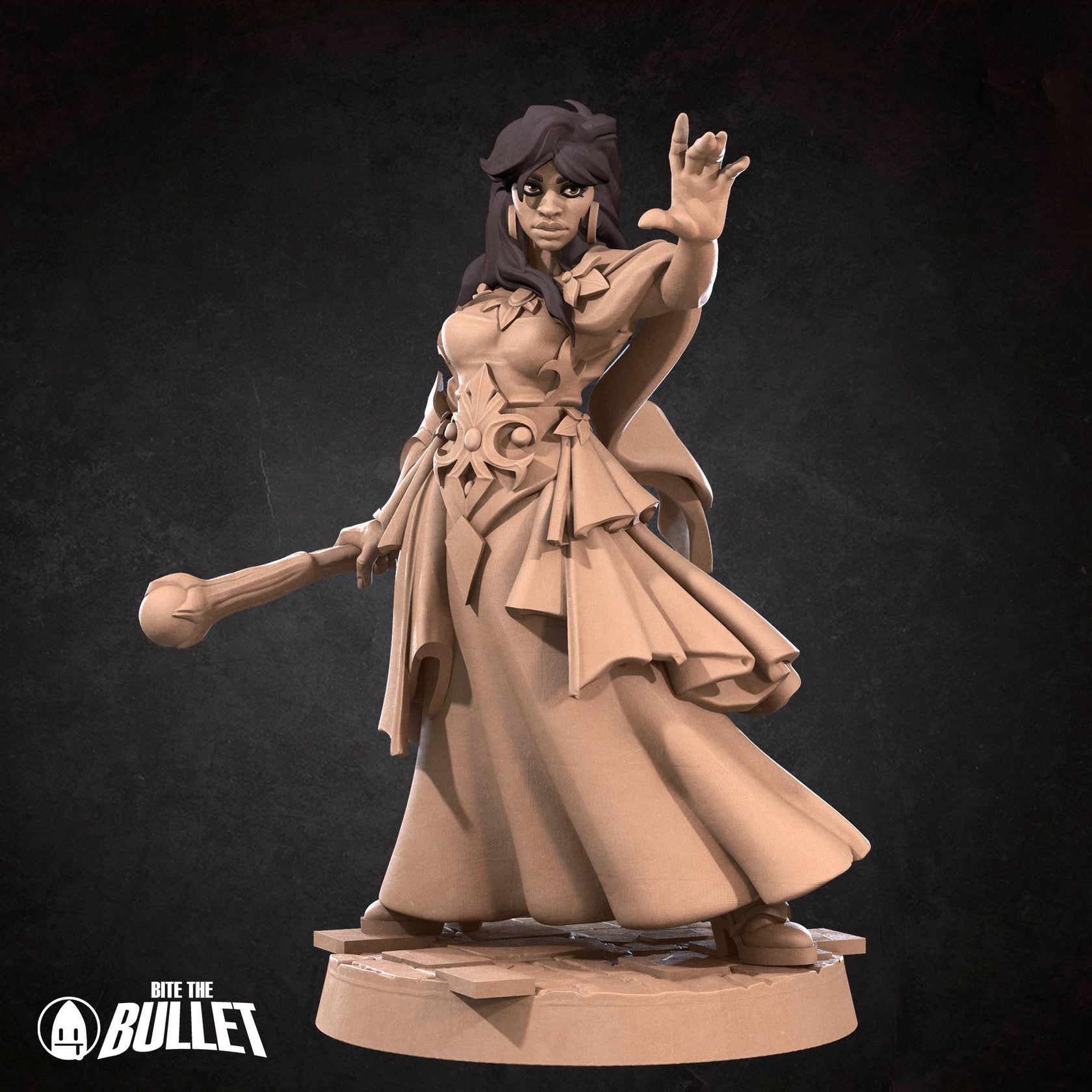 Human Mage Invoker – Bite the Bullet Studio