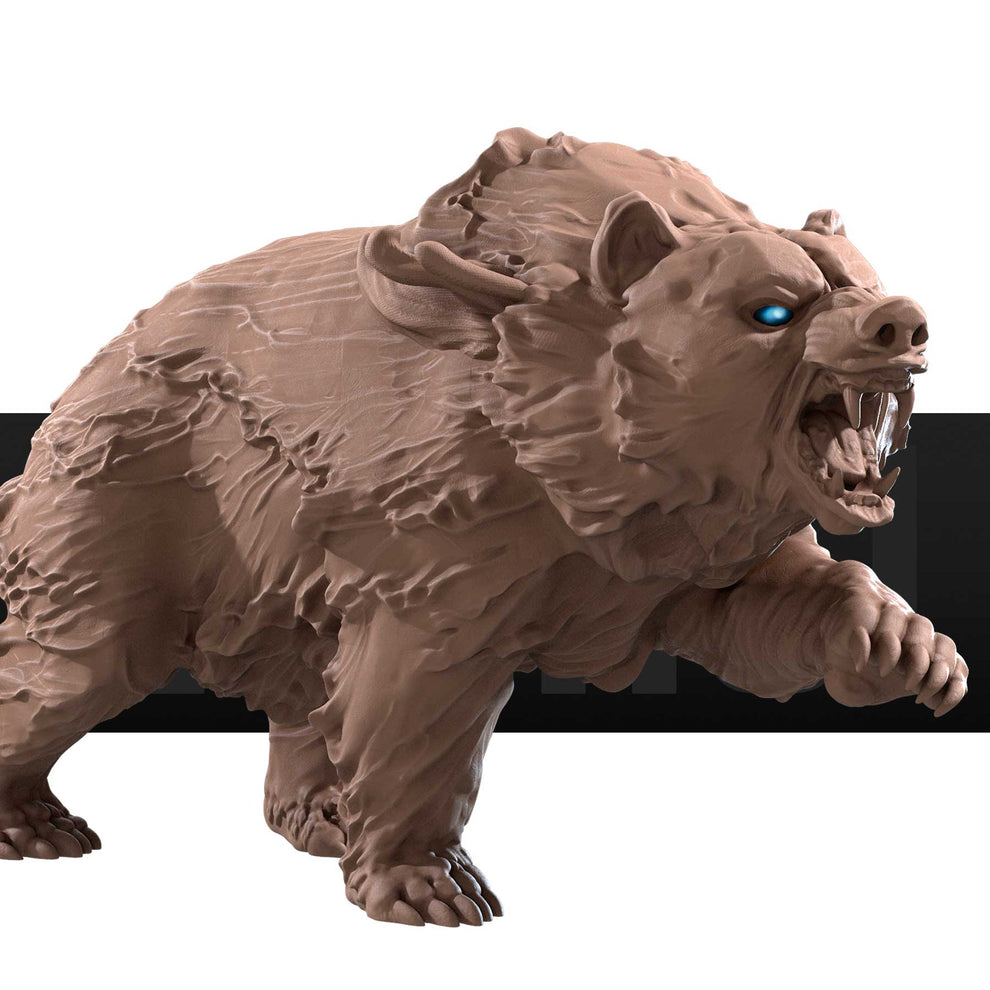 Water Elemental Bear – Bite the Bullet Studio